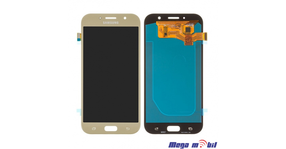 Ekran Samsung A720F/A7 2017 komplet Gold OLED :: Megamobil