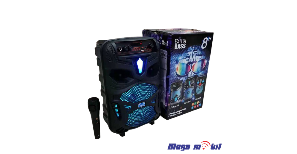 Zvucnik Bluetooth Karaoke NDR-P55 :: Megamobil