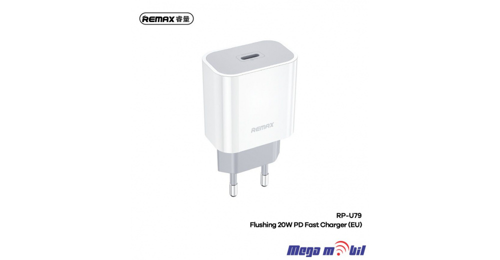 Polnac 220V REMAX Flushing Series 20W PD FAST RP-U79 :: Megamobil